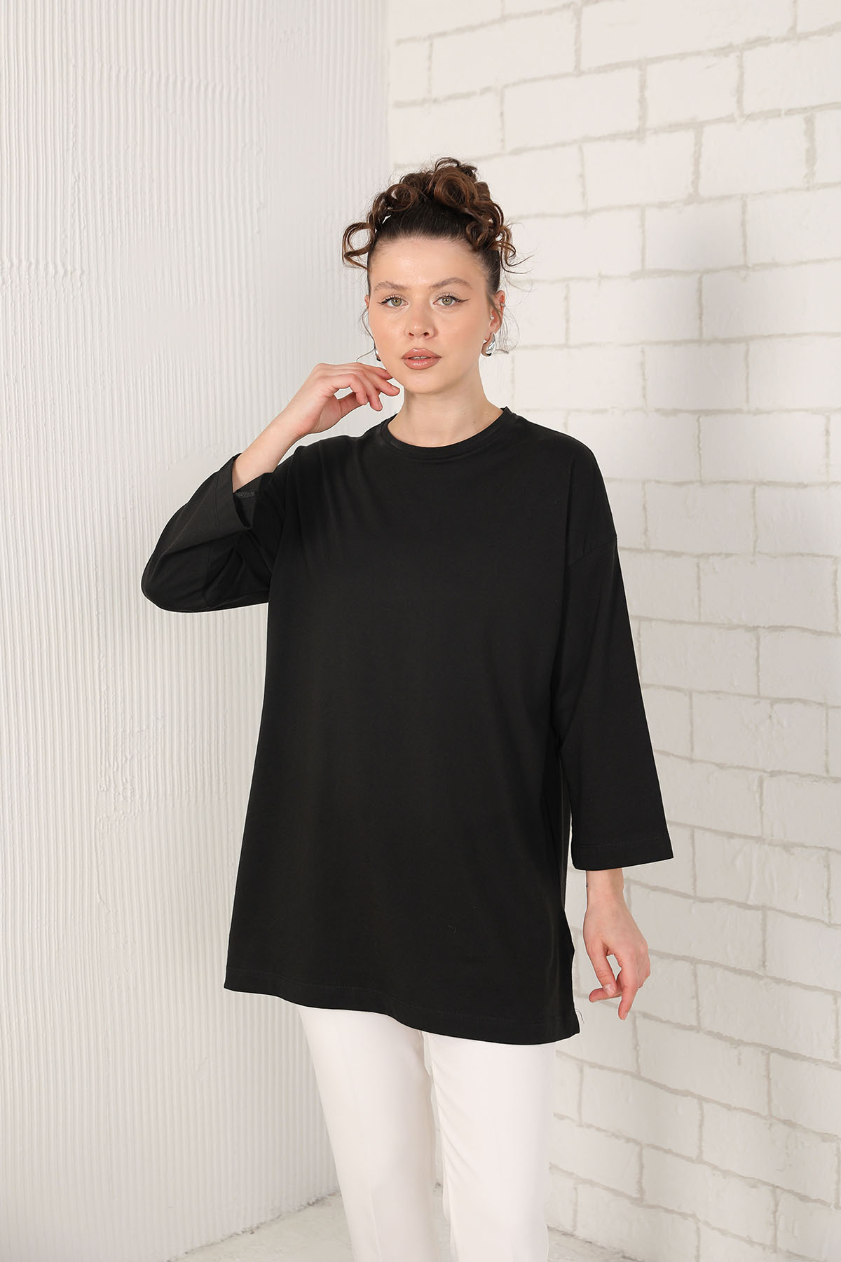 Melike Tatar SİYAH Basic Tunik 3-3108 Fiyatı, Yorumları - Trendyol