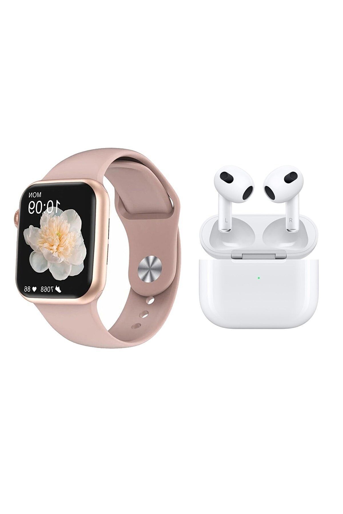 BGGTech Iphone Se Uyumlu Dtno1 Watch 7 Pro Max Akıllı Saat Tws 3.nesil ...