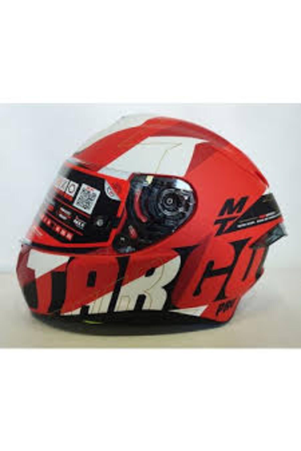 Kask MT TARGO PRO BIGER B0 KAPALI KASK C5 MATT PEARL RED Fiyatı ...