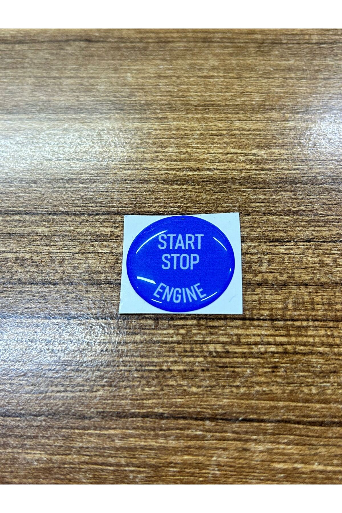 Apexi BMW E60 E87 E90 E92 MAVİ START STOP STİCKER ÜSTÜNE YAPIŞTIRMADIR ...