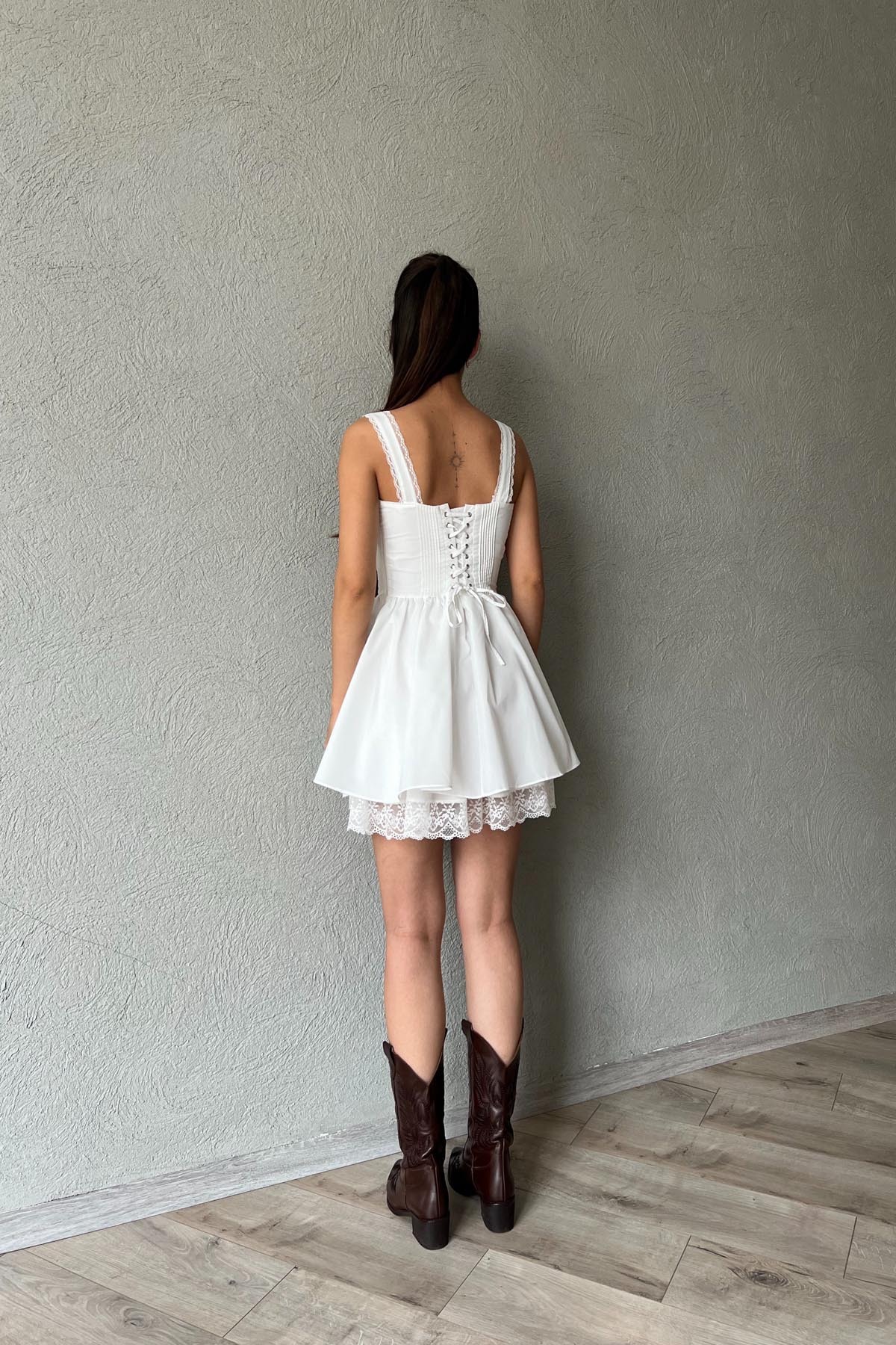 Seda Yalçın Atelier Beyaz Dream Korse Detaylı Elbise Fiyatı, Yorumları ...