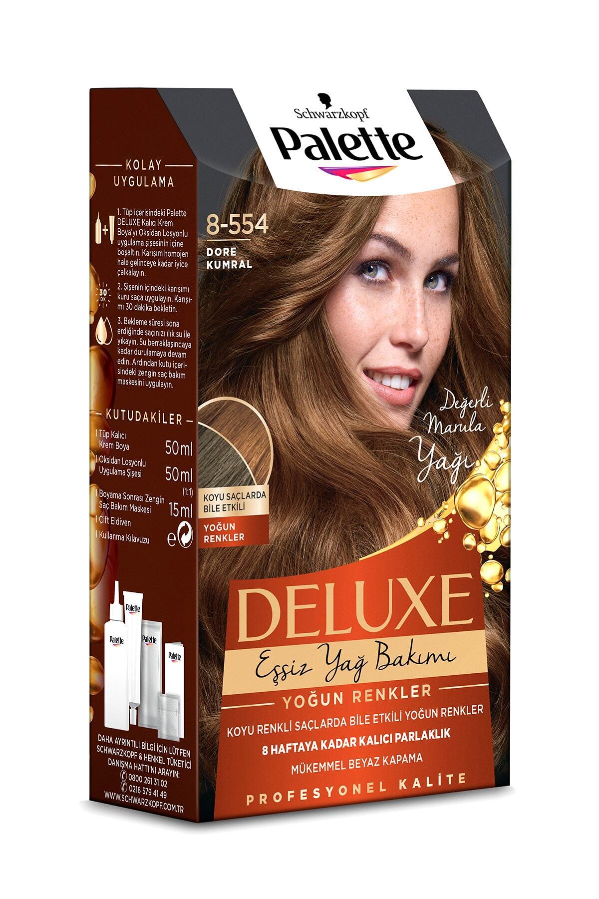 Palette Deluxe Yoğun Renkler 8-554 Dore Kumral Fiyatı, Yorumları - Trendyol