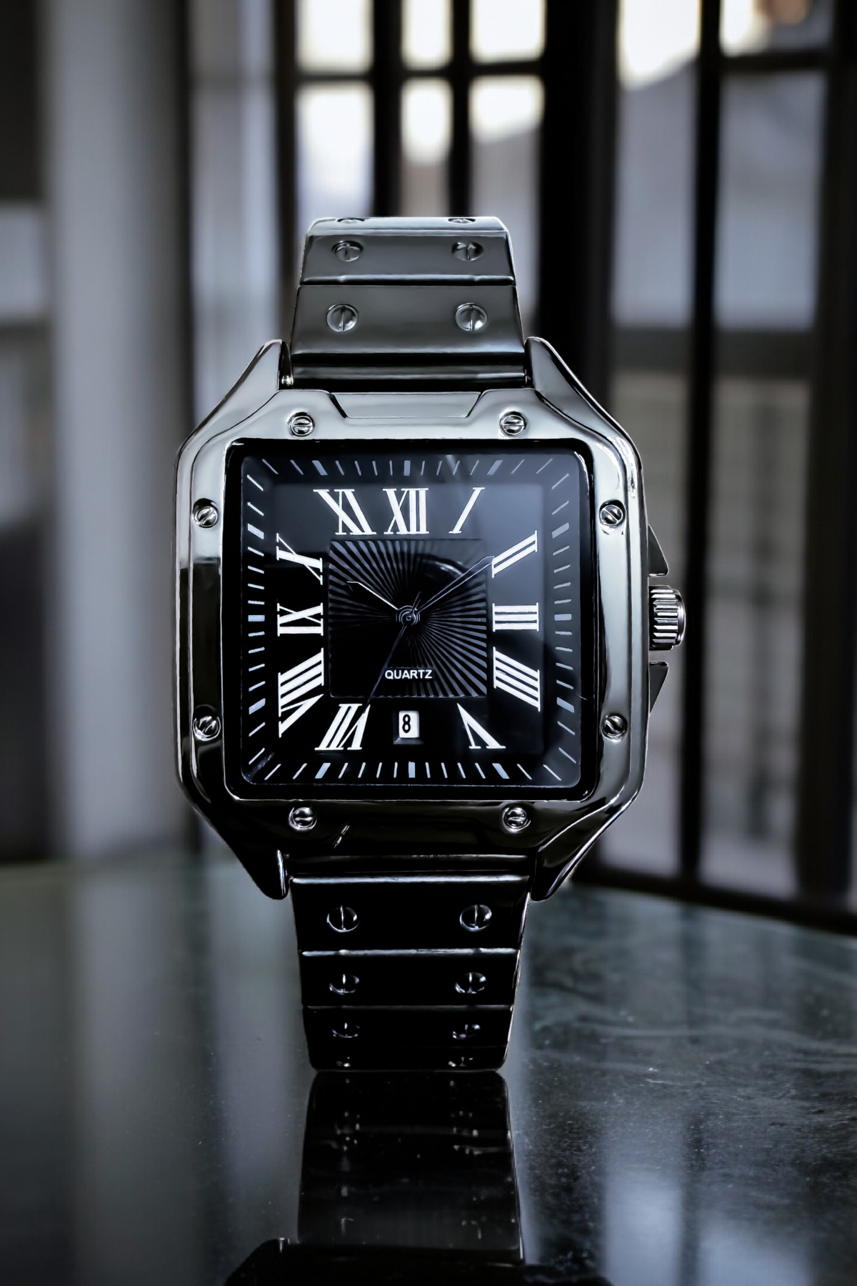 Michael Knight Erkek Kol Saati Çelik Kordon Özel Kutusunda Cartier ...