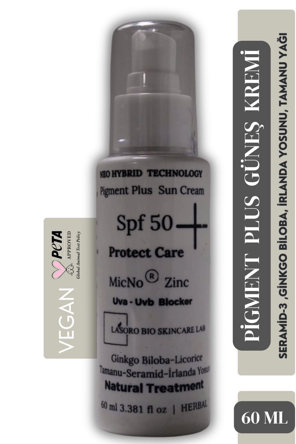 Lasoro Bio Skincare Lab Pigment Plus Organik Güneş Kremi Bariyer ...