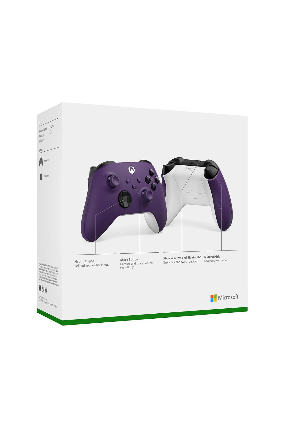 Microsoft Xbox Wireless Controller (Gen9) Astral Purple (QAU-00069 ...