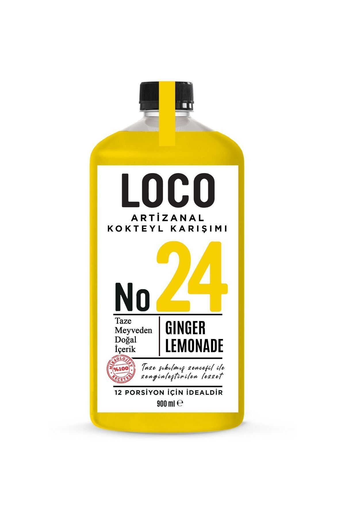 LOCO 4'lü Artizanal Alkolsüz Karışım Taze Sıkma Meyve Kokteyl Mix Fresh ...
