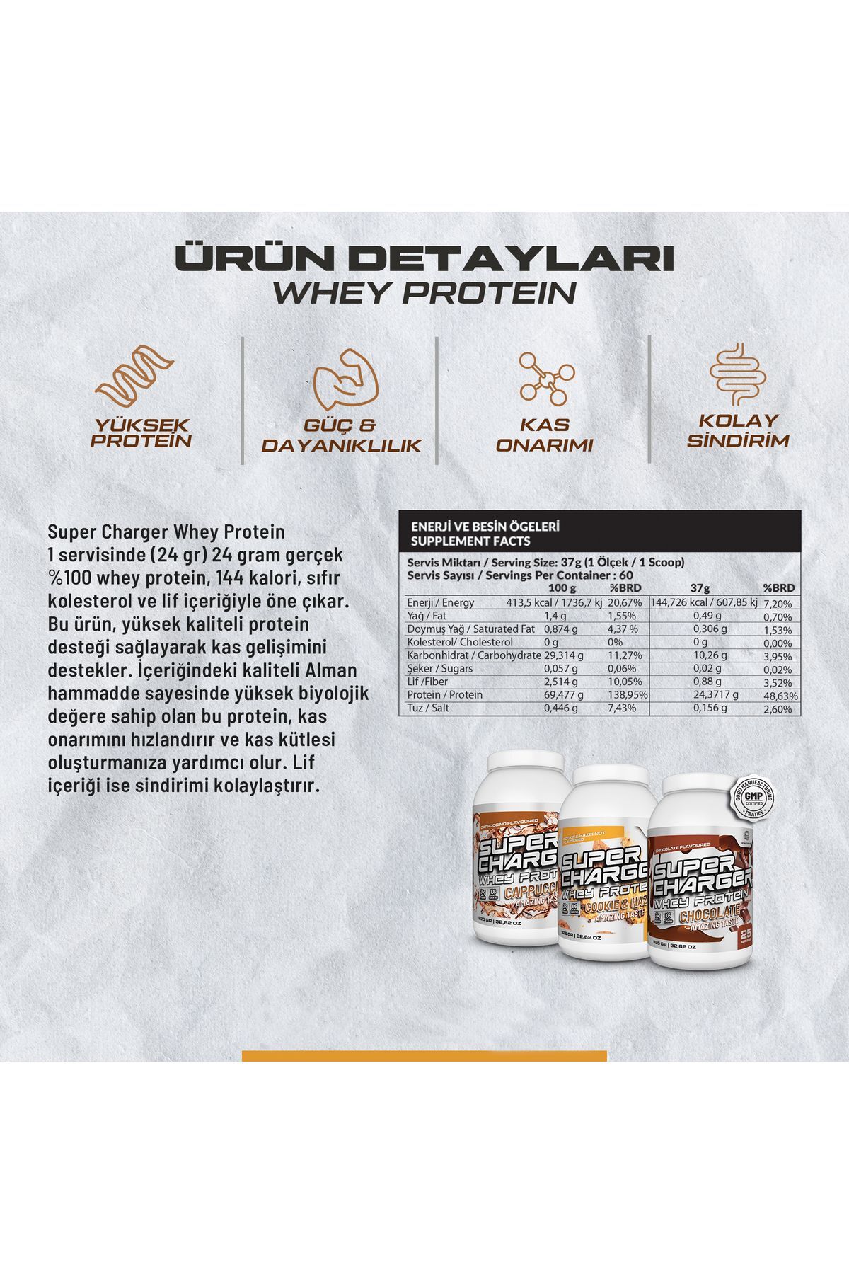supercharger Sc Whey Protein 925 gr Çikolata Fiyatı, Yorumları - Trendyol