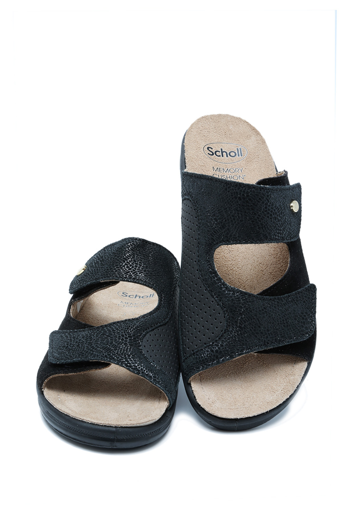 Scholl 31256 Scholl Antonia Elas Kadın Çift Bantlı Anatomik Terlik 36 ...
