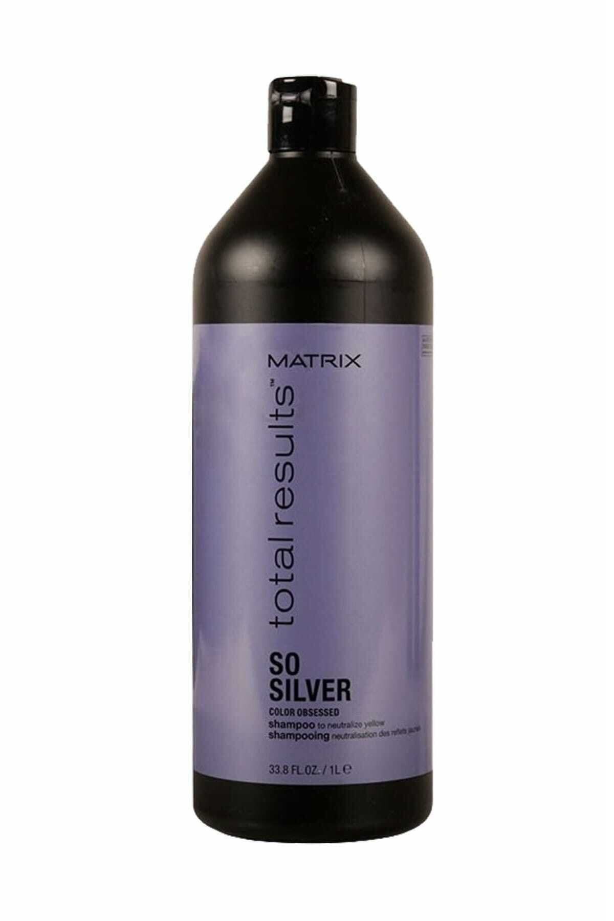 Matrix Color Obsessed So Silver Shampoo-Silver Şampuan 1000 ml 33.8 fl ...