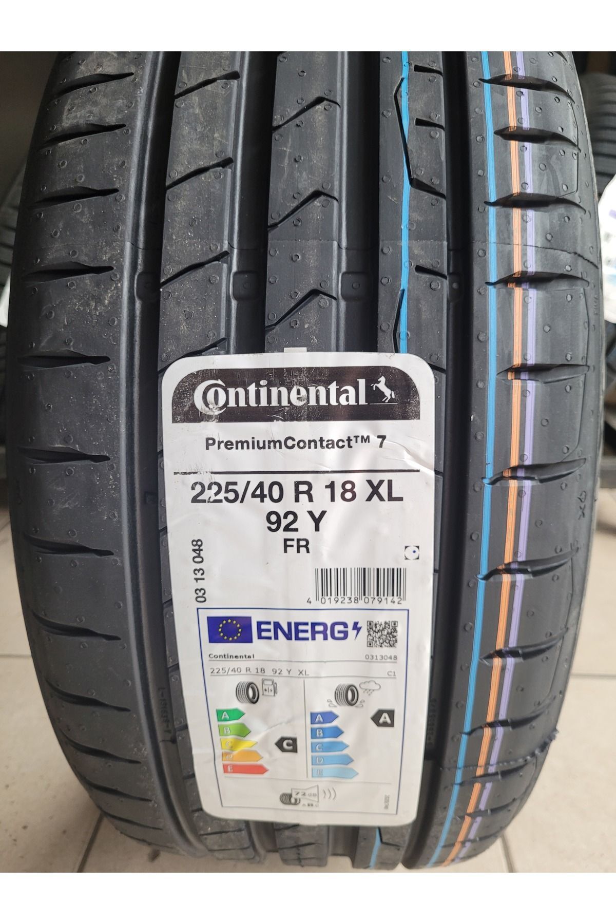Continental 225/40R18 Continental Premium Contact7 92Y XL FR Set Olarak ...