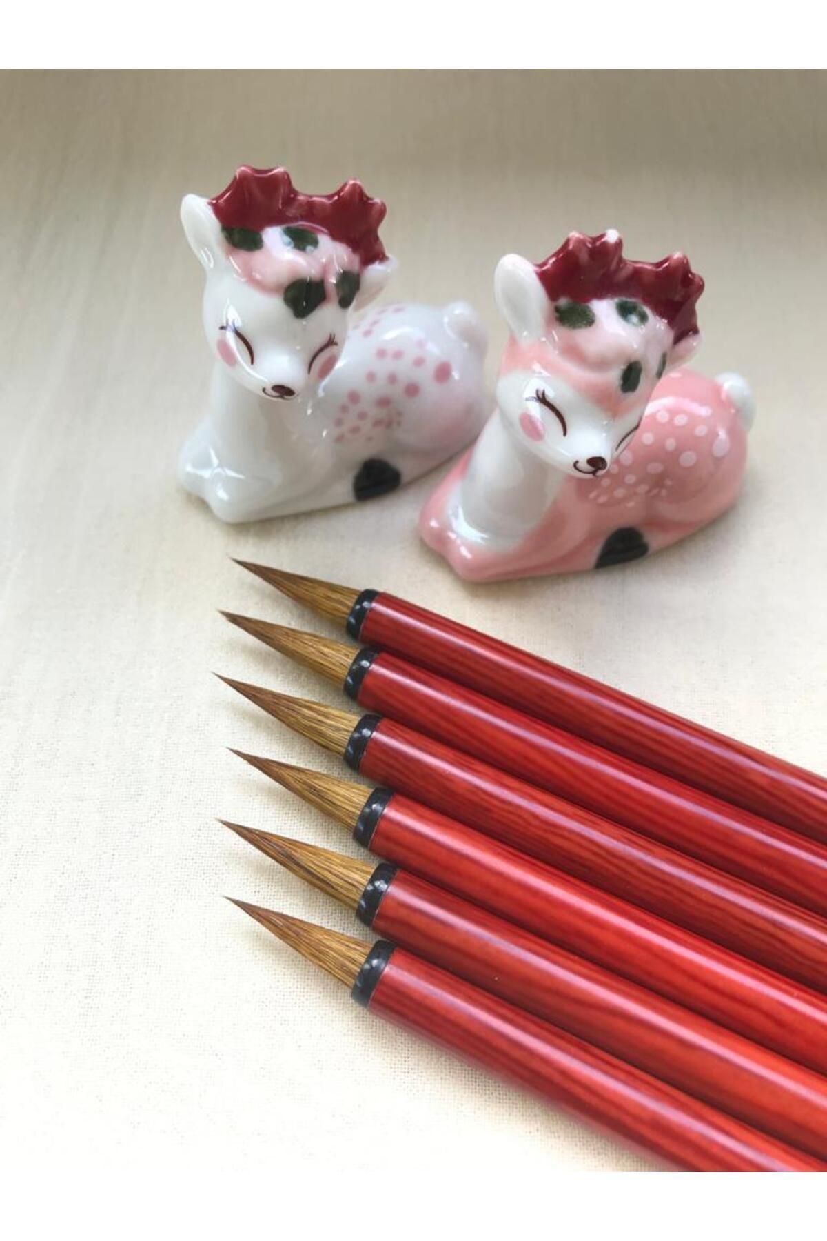 Ferimah Art 1 Adet Çizim Fırçası Çini Sulu Boya Yağlı Guaj Akrilik Boya ...