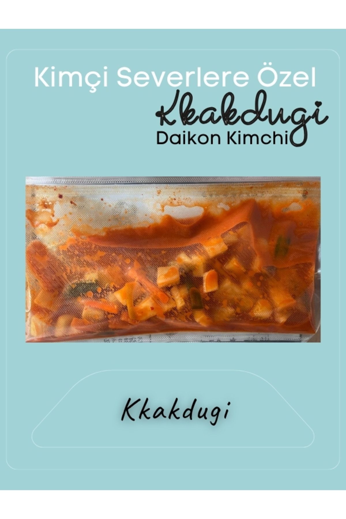 K Bap Food Kkakdugi 250 gr. / Kore Kimchi Çeşidi - Fiyatı, Yorumları