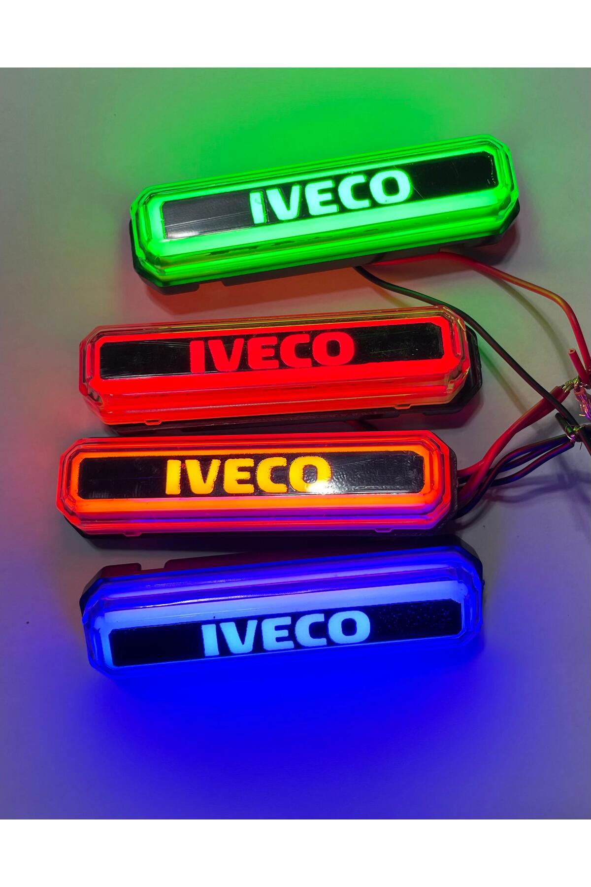 Iveco Tır Parmak Led Lamba 12-24 V İVECO YEŞİL-KIRMIZI-TURUNCU-MAVİ ...