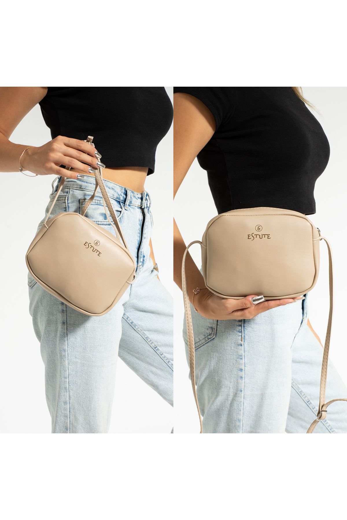 ESTUTE Çapraz askılı günlük spor Mini urban çanta 2’Li paket Fiyatı ...