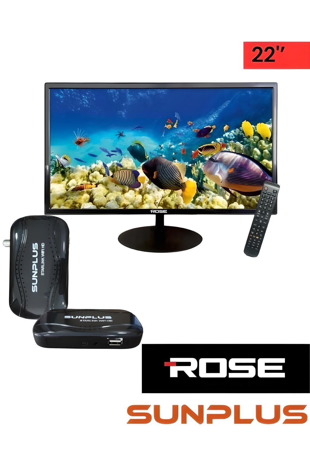 Rose 22" 55 Ekran Karavan - Tekne - Yat Lcd Monitör Tv Ve Sunplus ...