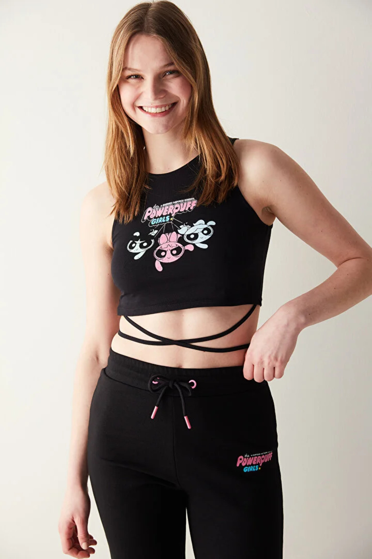 Penti Siyah Baskılı Bağlamalı Crop Top Fiyatı, Yorumları - Trendyol
