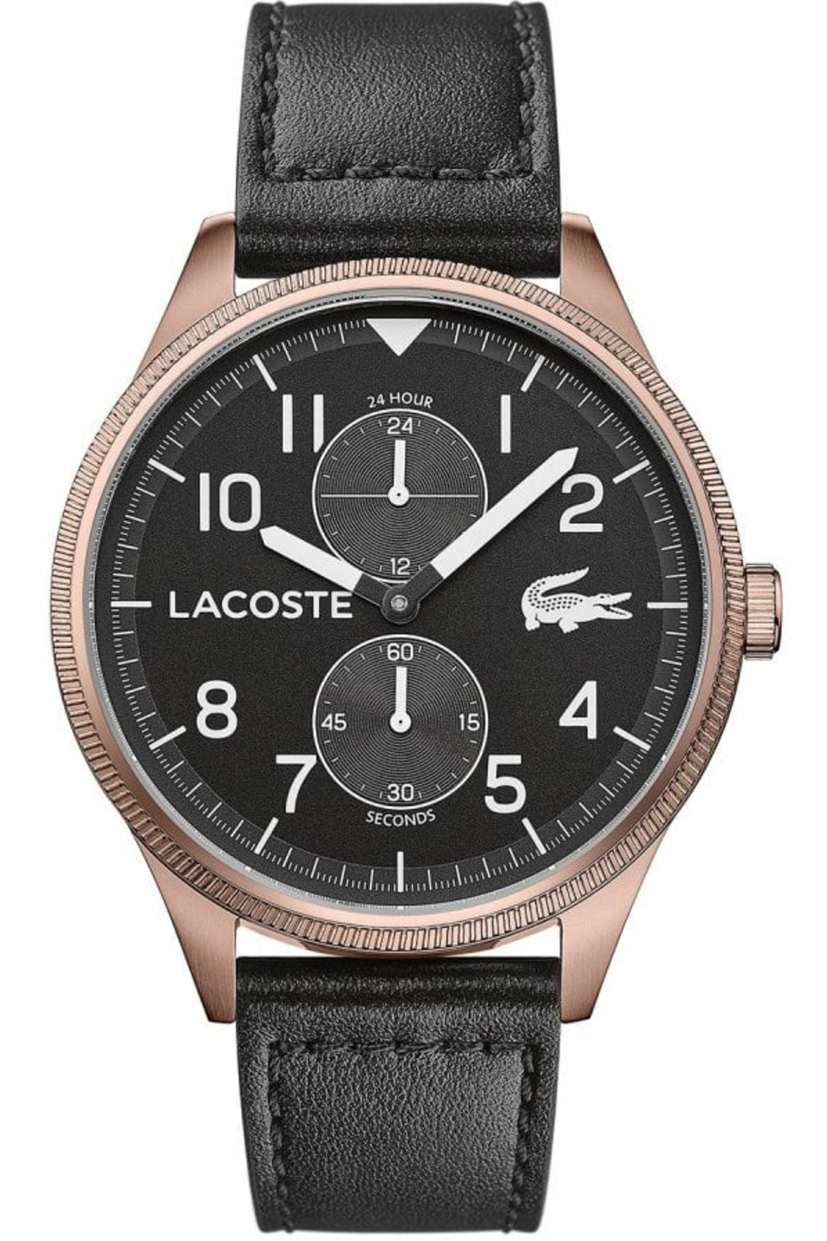 Lacoste Lc_2011042 Quartz Deri Siyah 44 Mm Erkek Kol SaatFiyatı ...