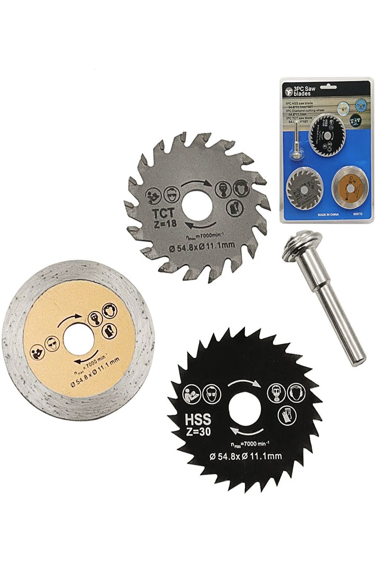 jehati Mini Testere Seti 4 Parça Hobi Seti Ahşap Metal Taş Seramik ...