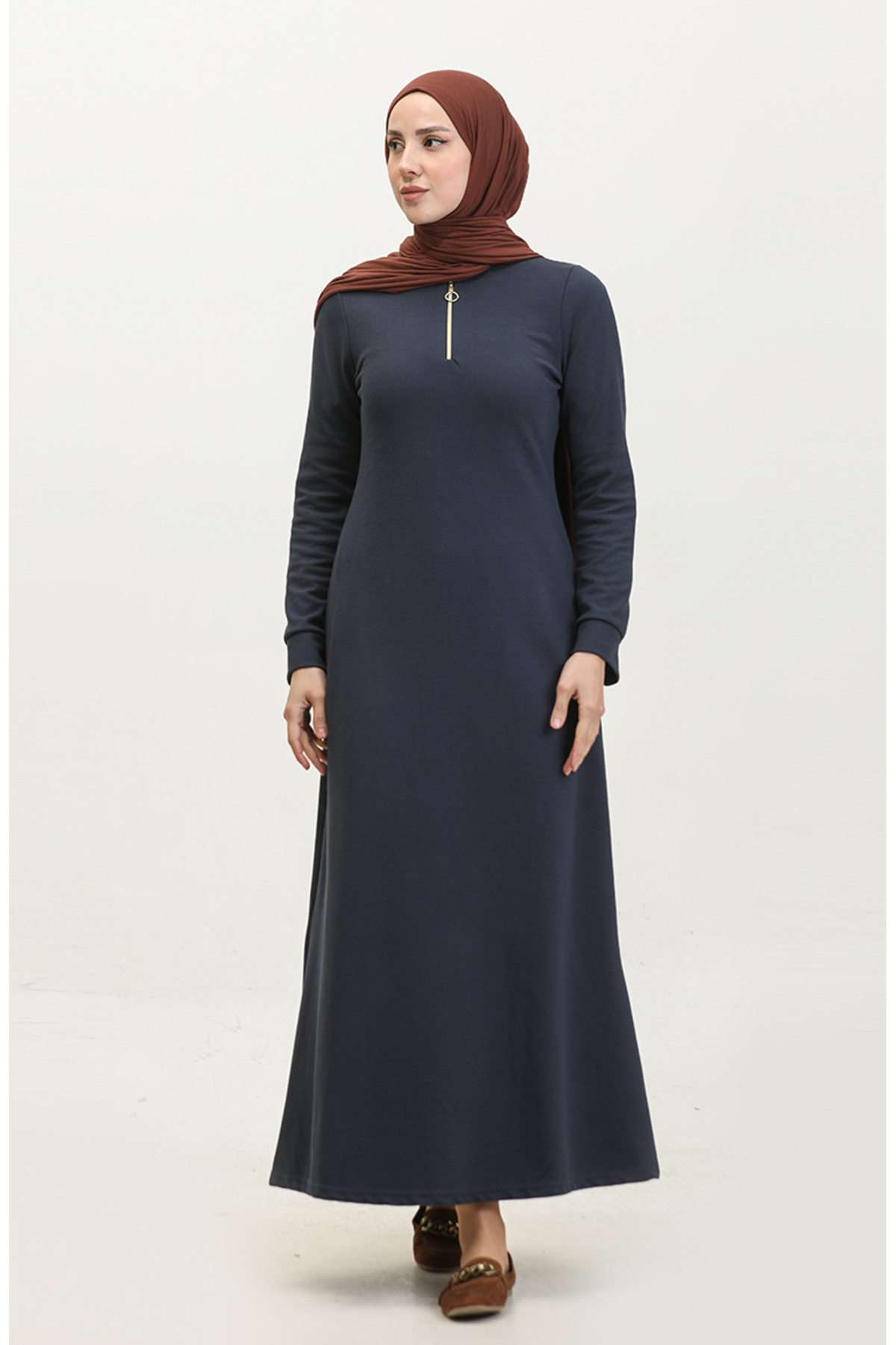 sefamerve Fermuarlı Elbise 2148C-01 Lacivert Fiyatı, Yorumları - Trendyol