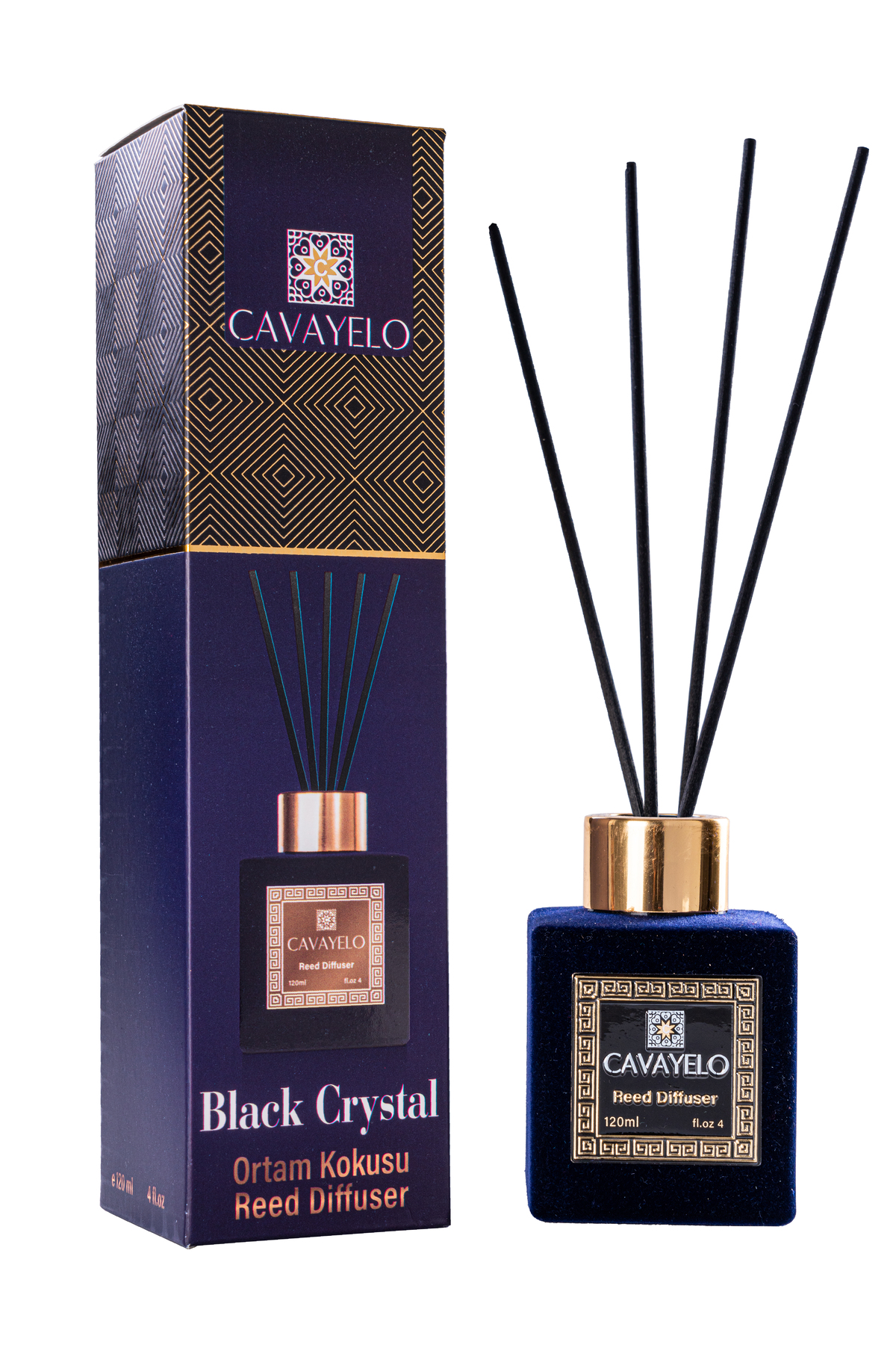 CAVAYELO BLACK CRYSTAL Reed Diffuser Çubuklu Oda Kokusu 120 ml Fiyatı ...