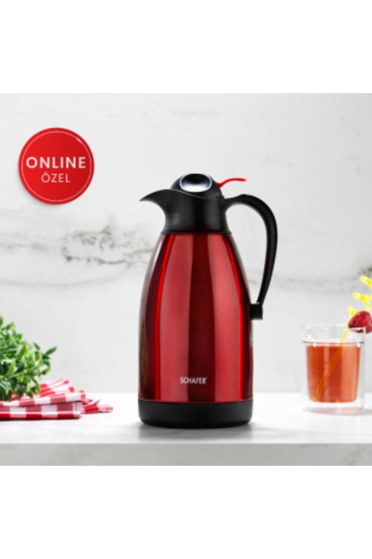 Schafer Kıtchenhouse Termos -2 Lt. -kırmızı - Fiyatı, Yorumları