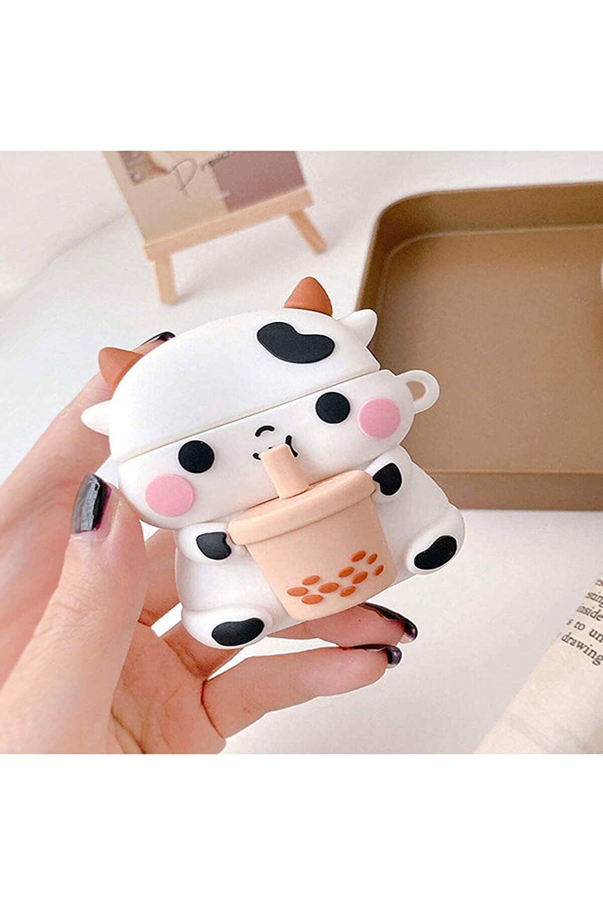 CONSTRAİN 3. Nesil Uyumlu Cartoon Figürlü Silikon Kulaklık Kılıfı ...