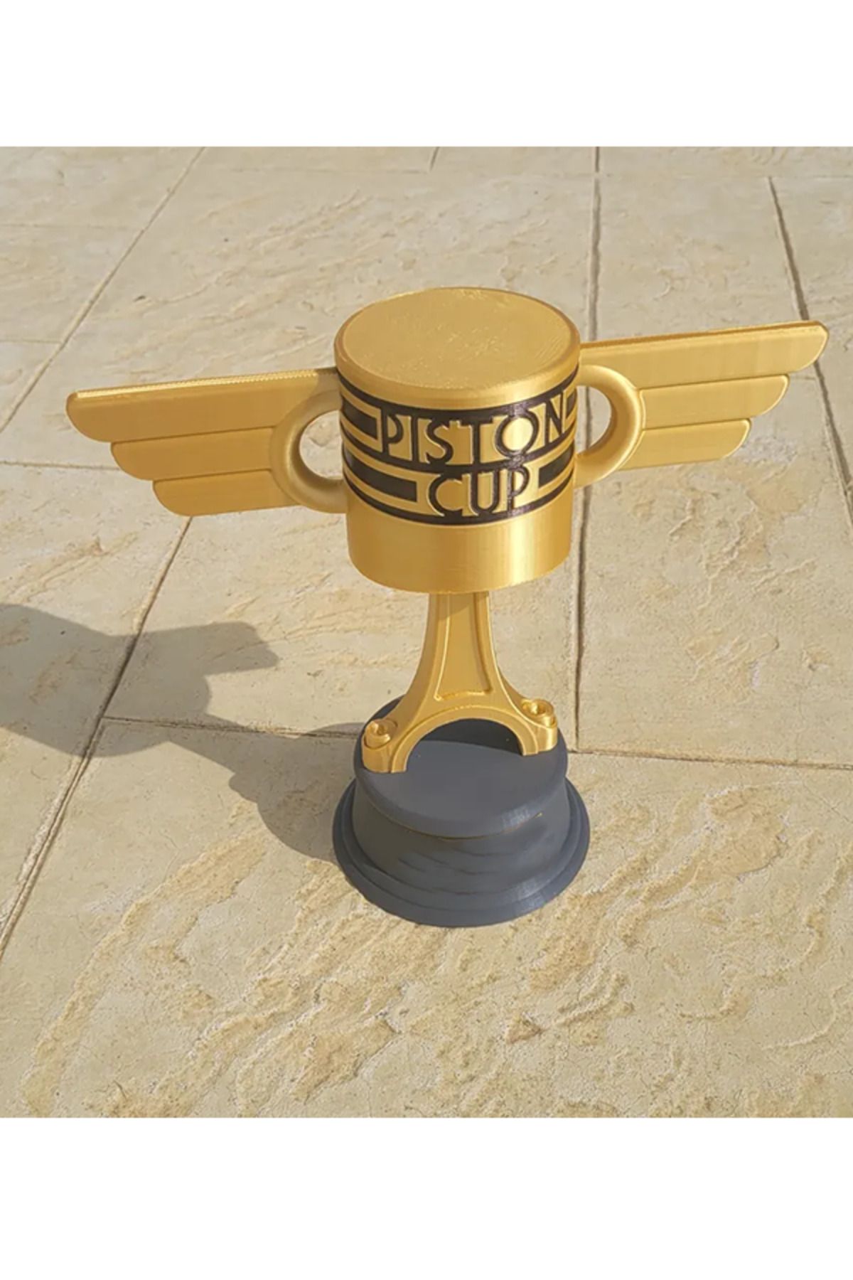 OYworkshop 20CM Cars Piston Cup Arabalar Piston Kupası Altın veya ...