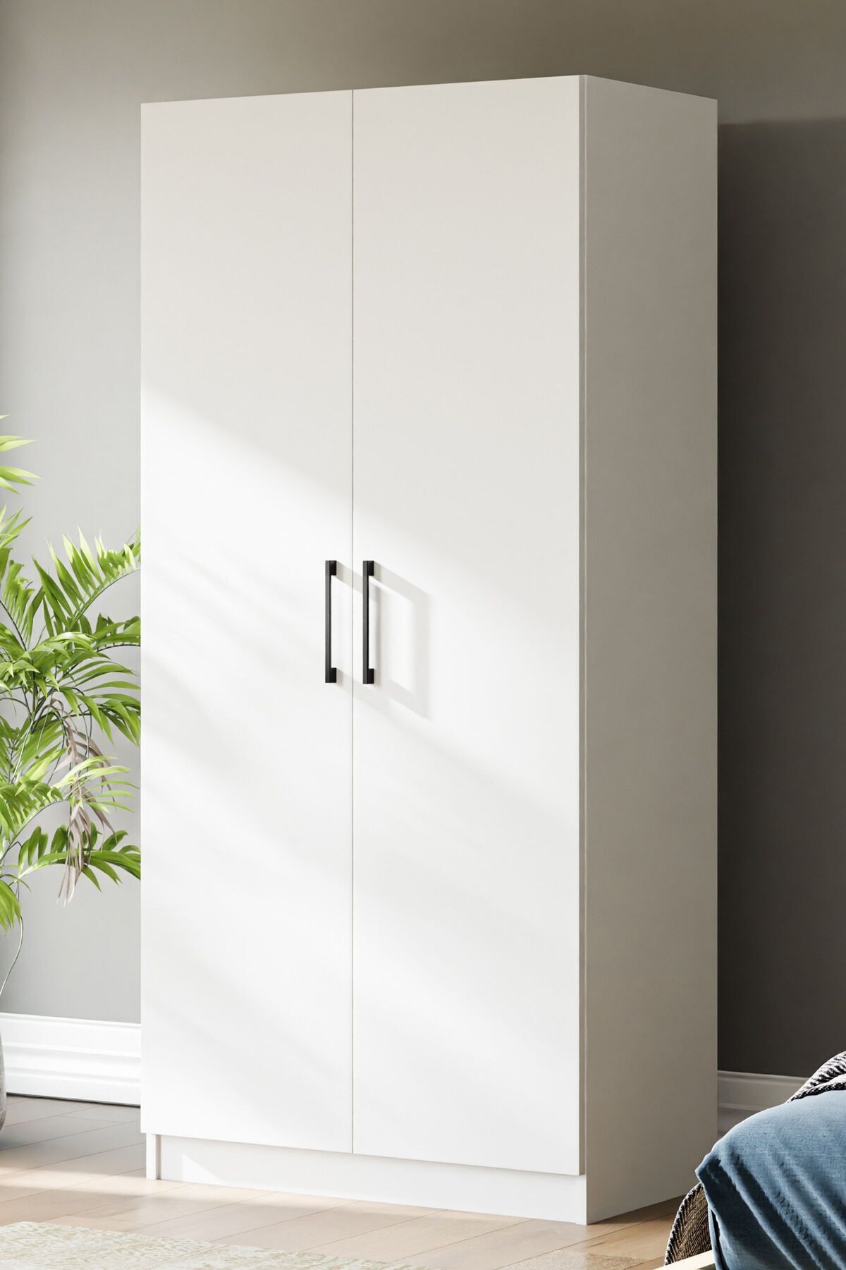 Ceramical Gre2 2 Kapaklı Dolap Gardrop - BeyazFiyatı, Yorumları - Trendyol