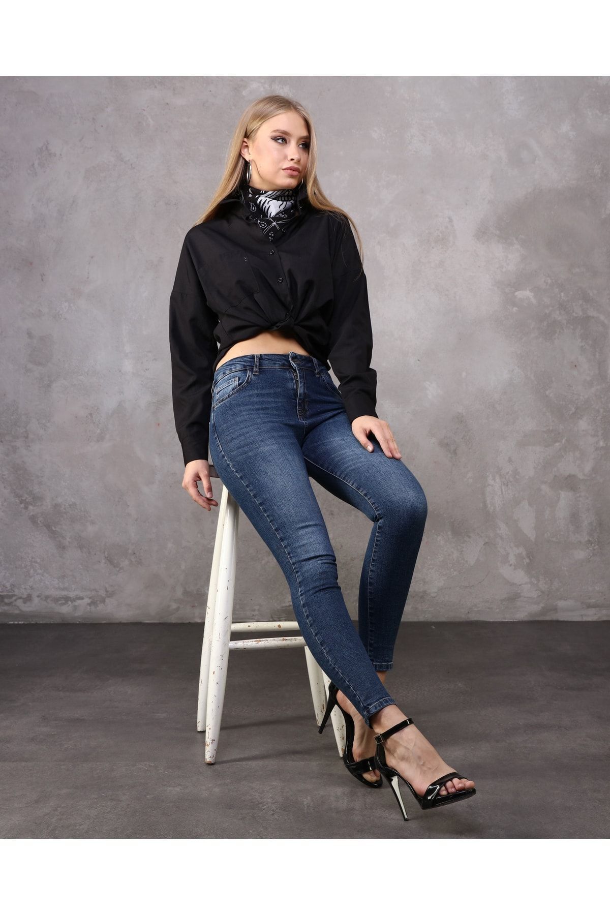 INDIGOLAB Skinny Fit Mavi Kadın Kot Pantolon Fiyatı, Yorumları - Trendyol