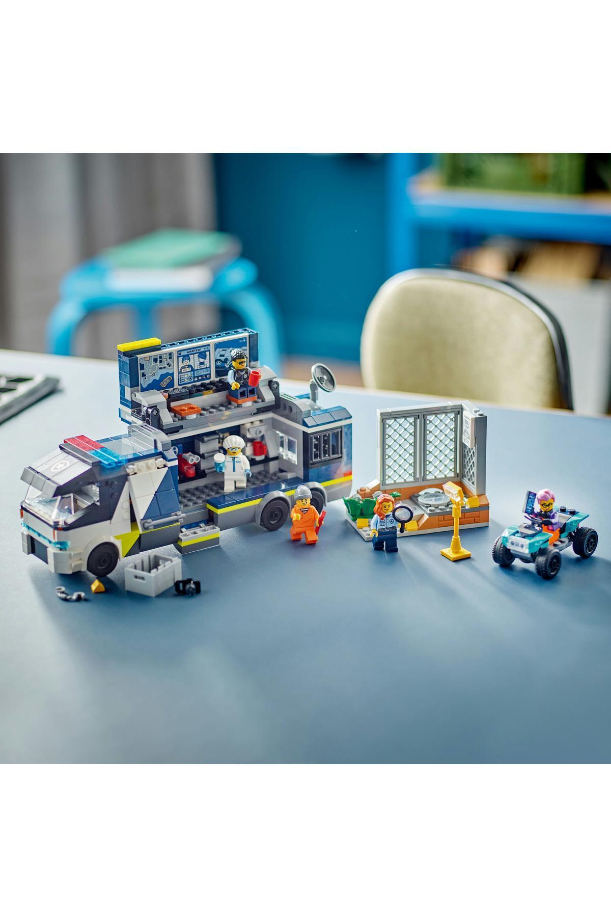 LEGO ® City Polis Mobil Suç Laboratuvarı Kamyonu 60418 - 7 Yaş ve Üzeri ...