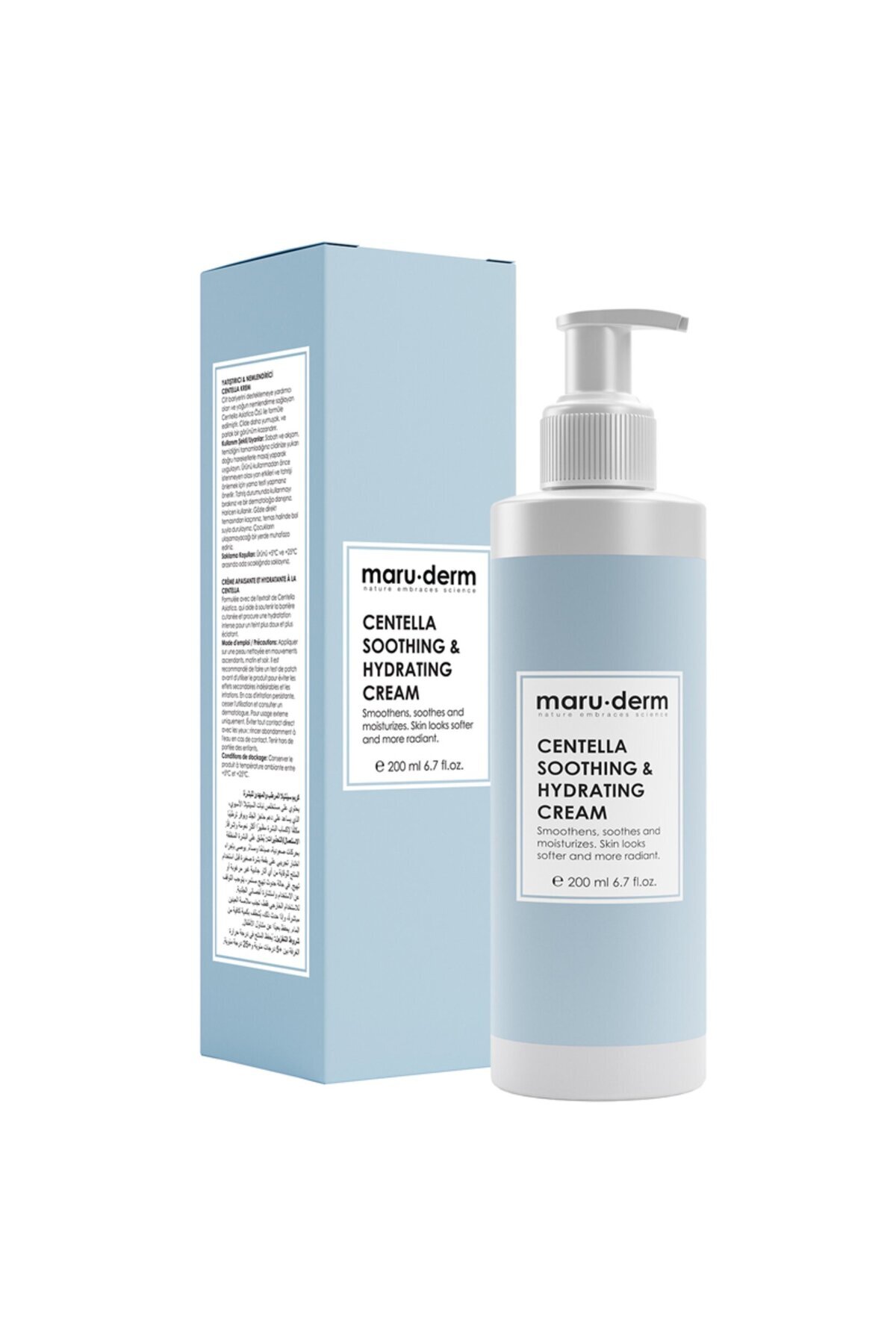 Maru.Derm Maruderm Cica Centella Cilt Bakım Kremi 200 ML - Fiyatı ...