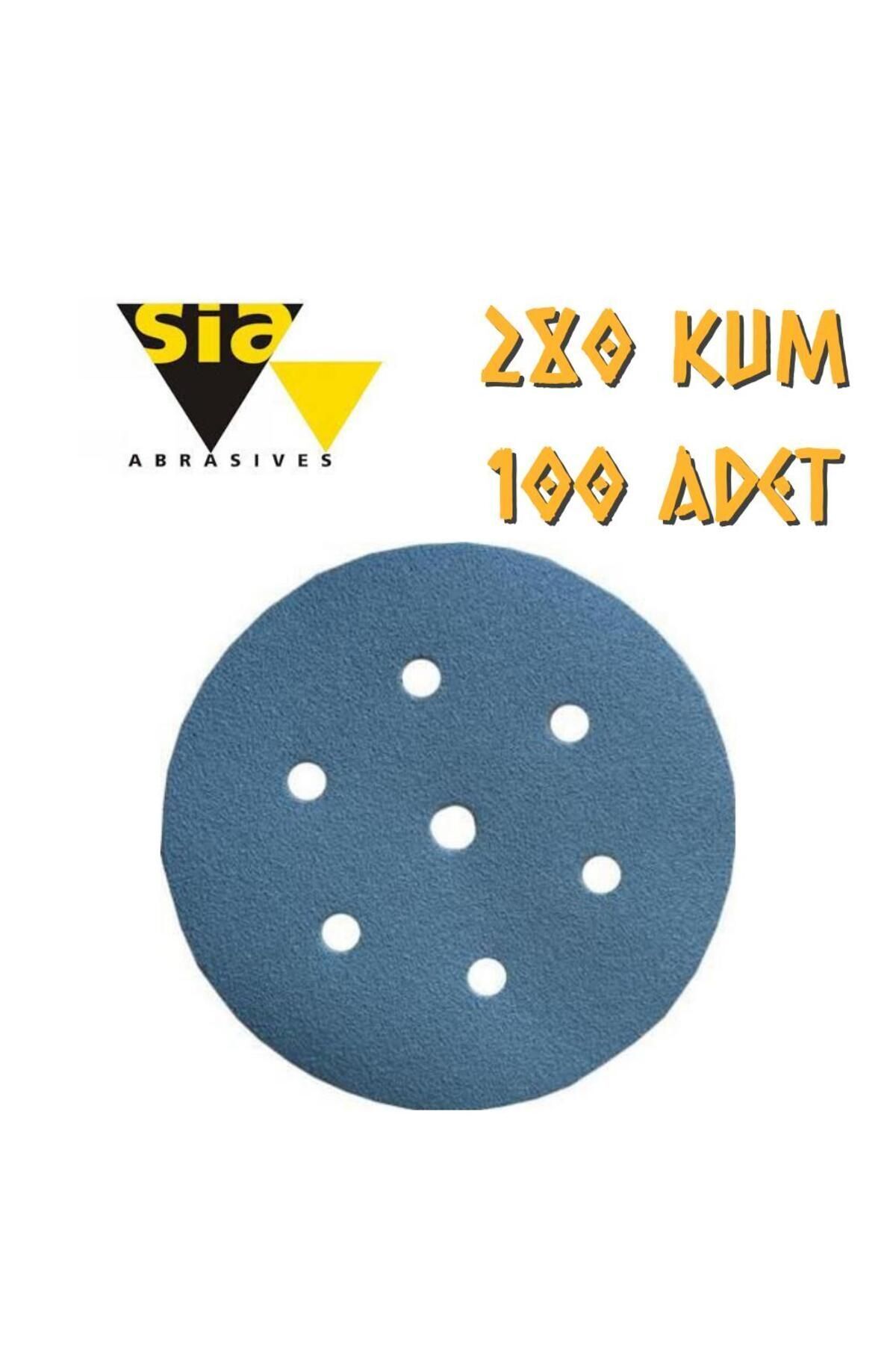 Sia 1949 Hookit 7 Delikli Cırt Zımpara 150 mm - P100 Kum - 3 Adet ...