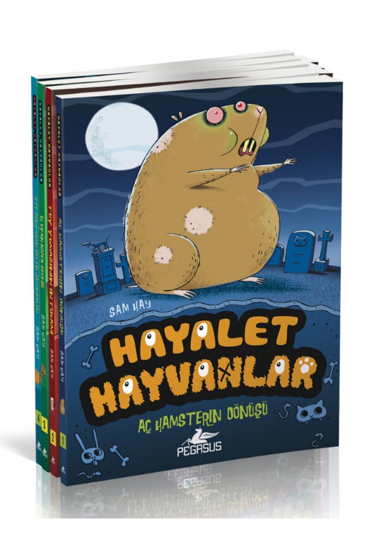 Pegasus Yayınları Hayalet Hayvanlar Serisi 4 Kitap Seti | Sam Hay ...