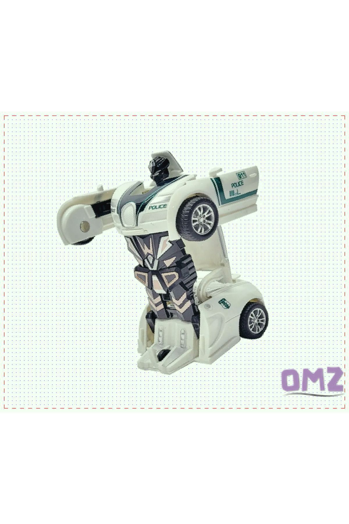 OMZ Otobot Polis Bugatti Transformers Robot Araba Erkek Cocuk ...