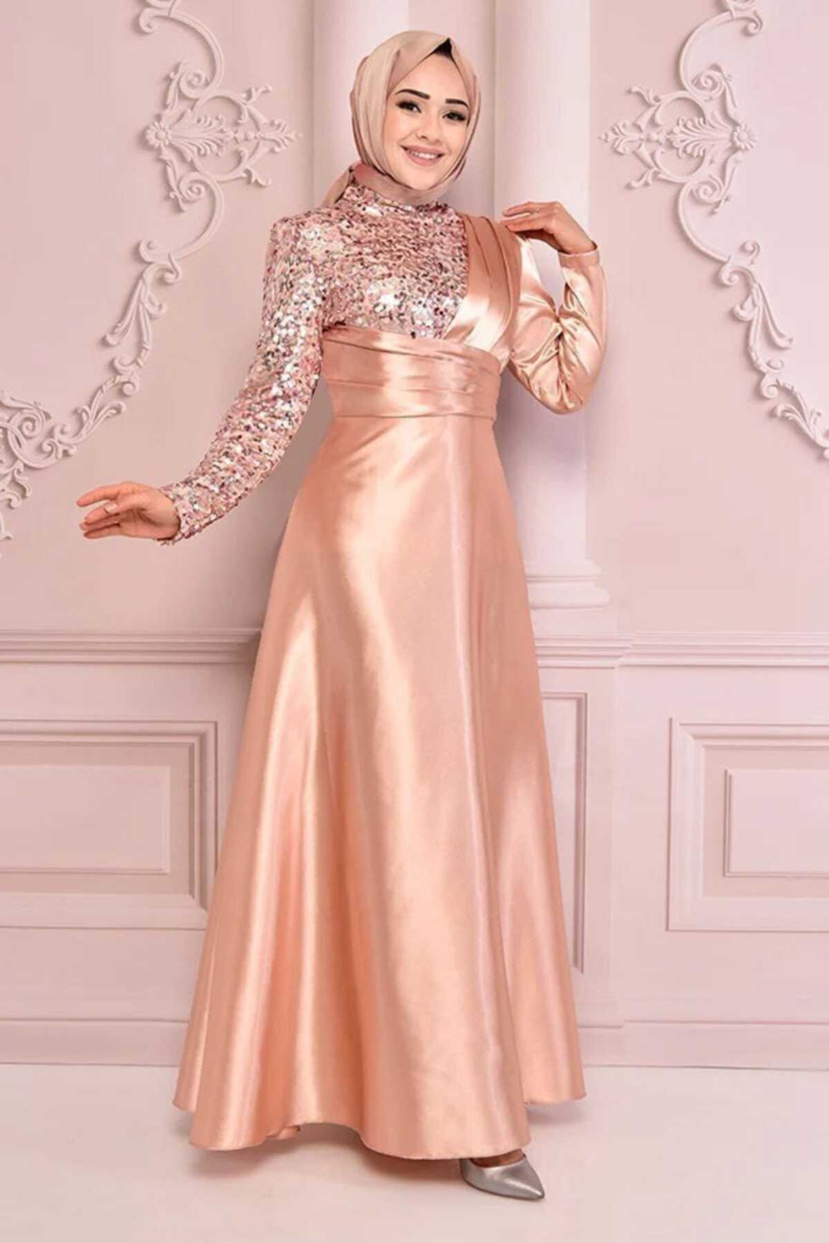 MD MODA saten abiye elbise - Fiyatı, Yorumları