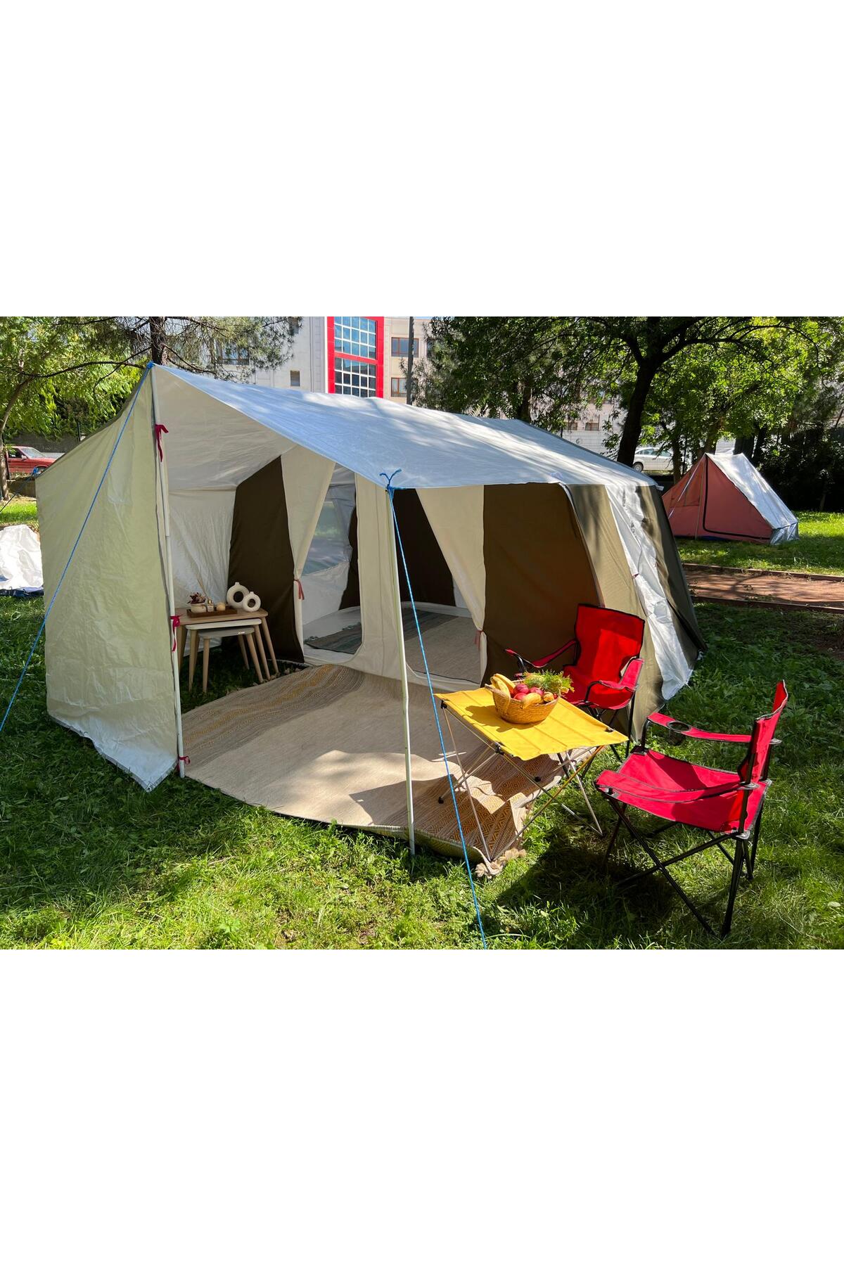 yamaç çadır 2 ODA + MUTFAKLI SOBA KURULABİLEN KAPIDA VE PENCEREDE ...