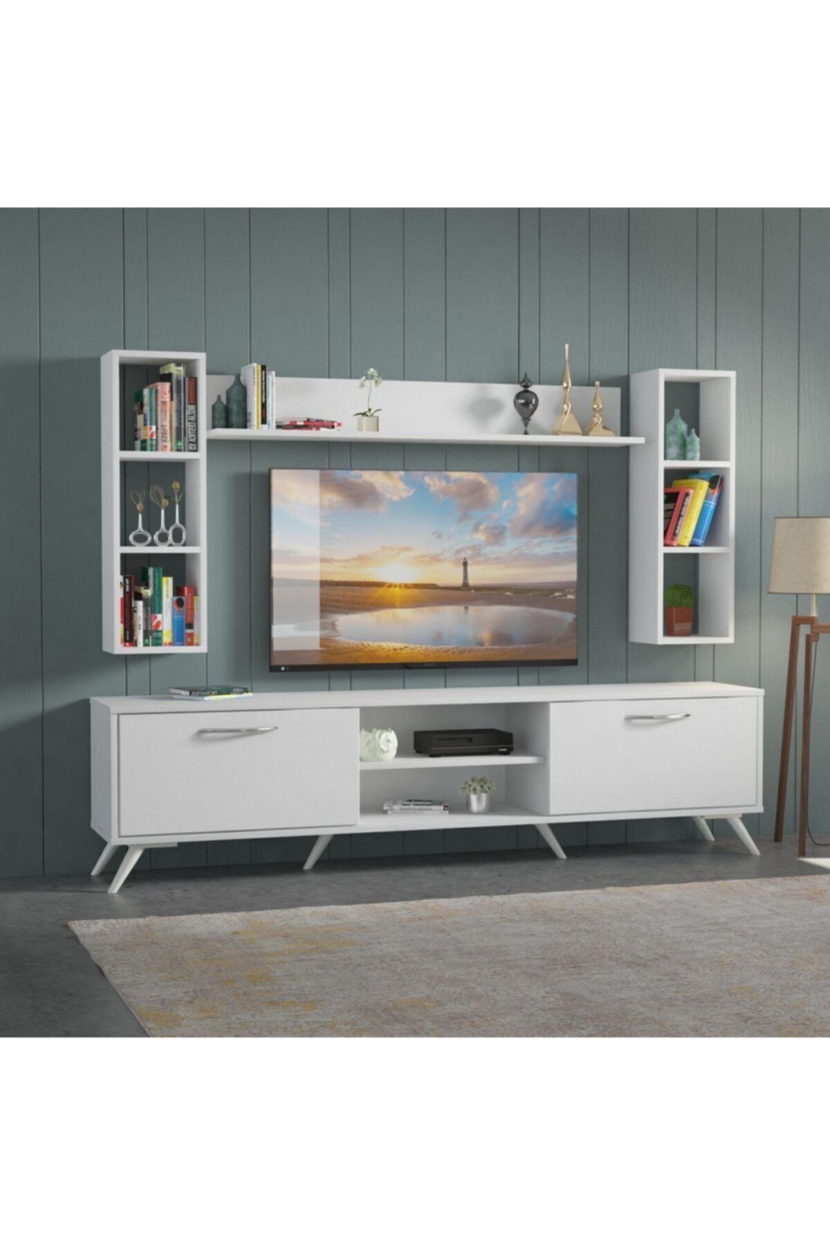 EraHome Mdf Ars Tv Ünitesi Kitaplıklı Tv Sehpası Fiyatı, Yorumları ...