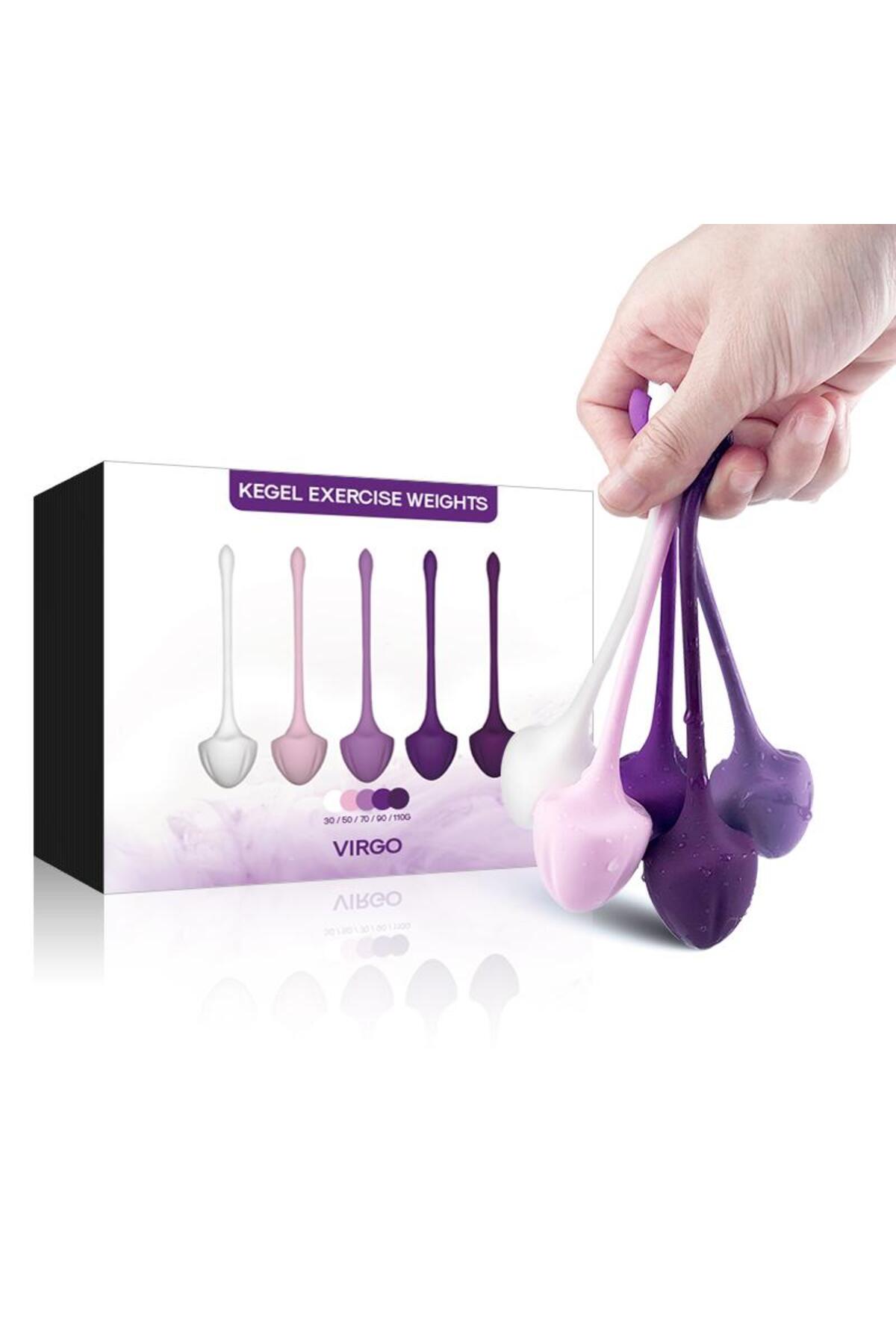 YUWİE Ağırlıklı Kegel Egzersiz Seti Vajina Geliştirici Vajinal Toplar ...
