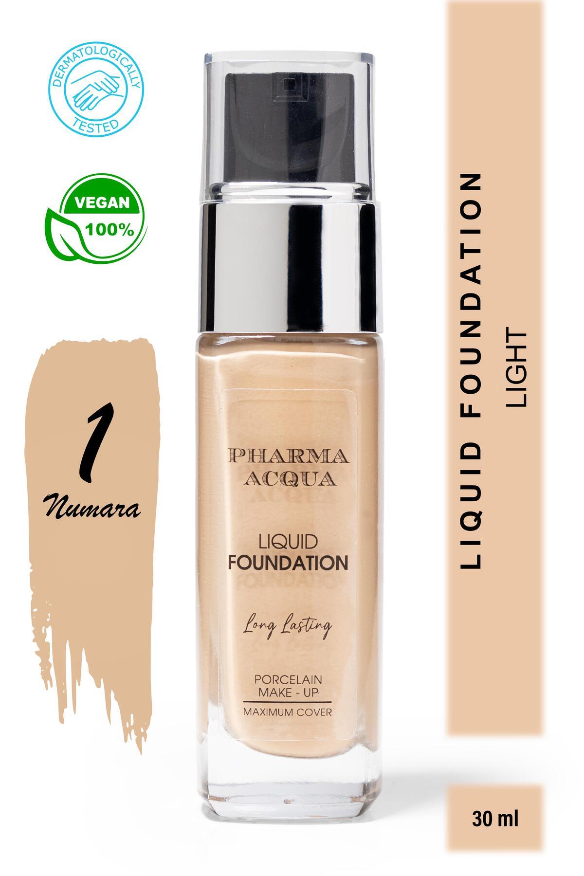 Pharma Acqua Long Lasting Liquid Foundation 30 ml - 01 - Fiyatı, Yorumları