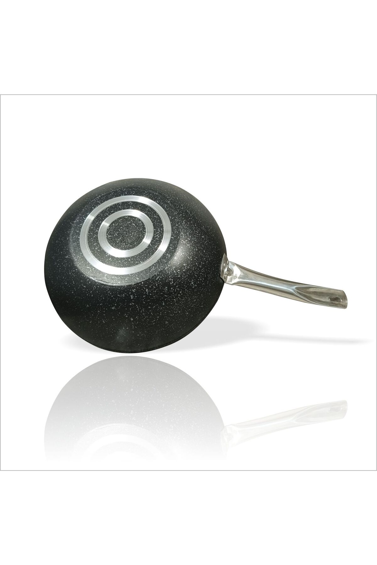 M3DECORİUM Büyük 28 cm Granit Yanmaz Yapışmaz Yüzeyli Paslanmaz Çelik ...