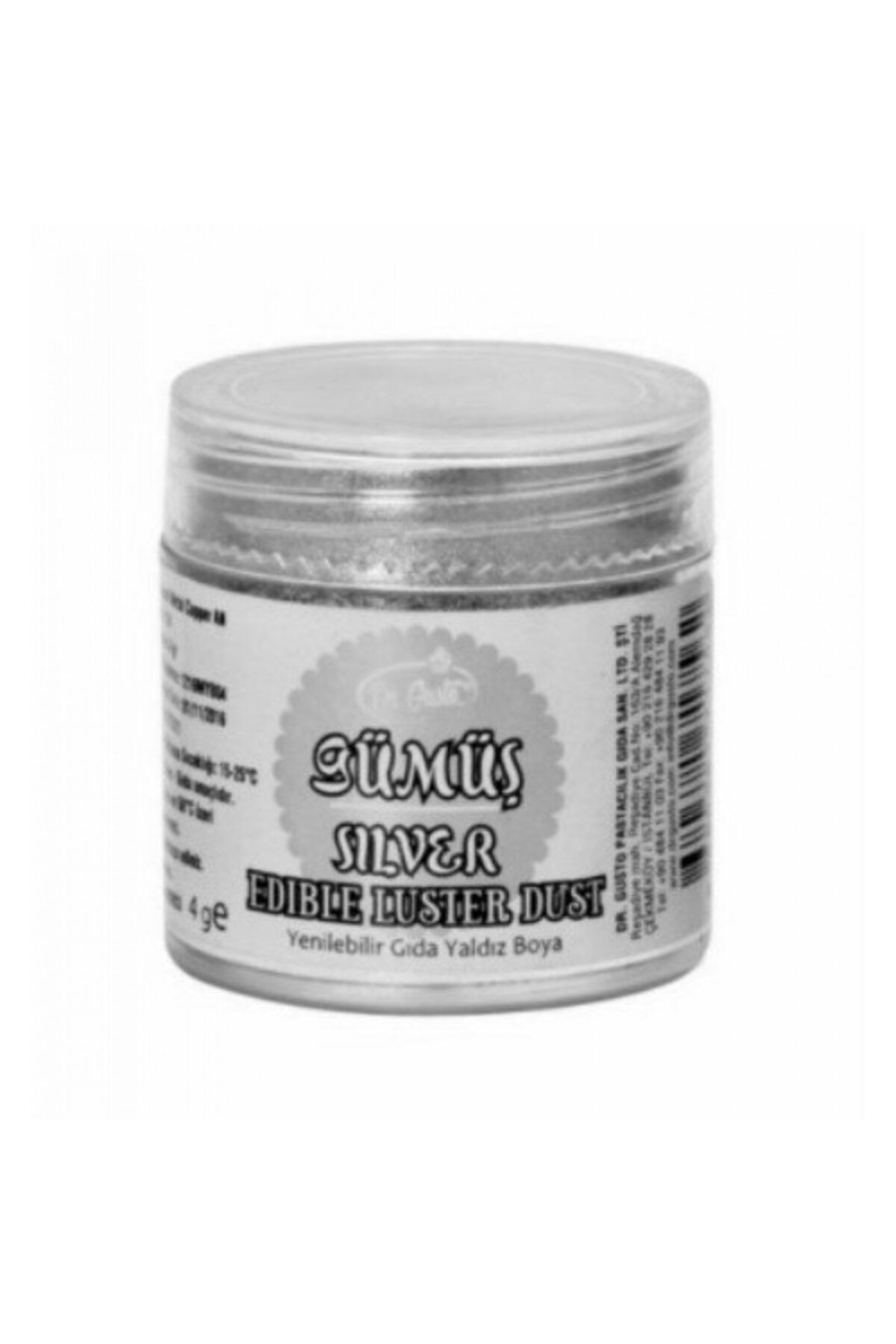 NO NAME Yenilebilir Gümüş Metalik Toz Sim Boya 4 Gr - Fiyatı, Yorumları