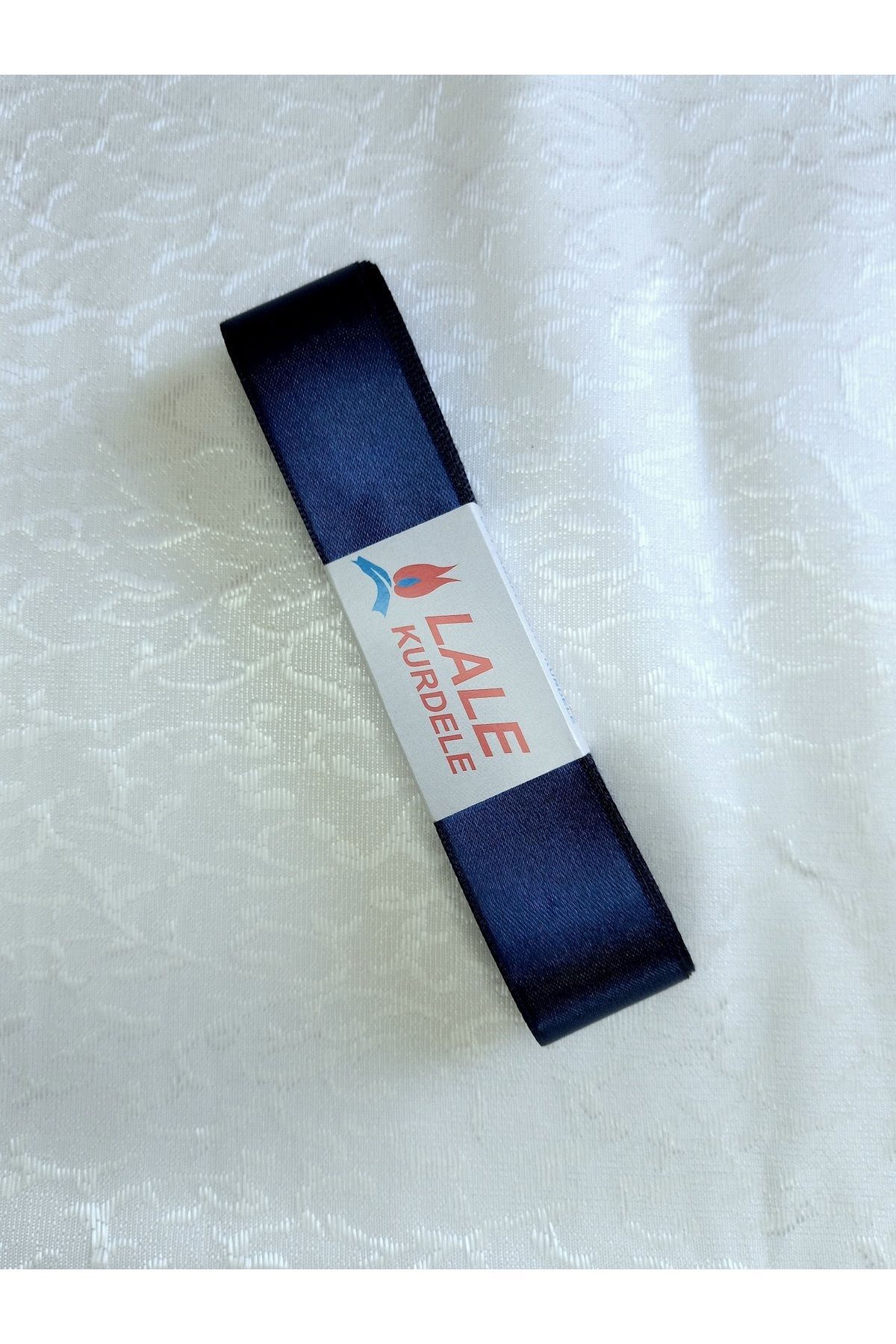 yörük tuhafiye Lacivert Saten Kurdele 3 Cm 10 Metre Bir Top,saten,seten ...