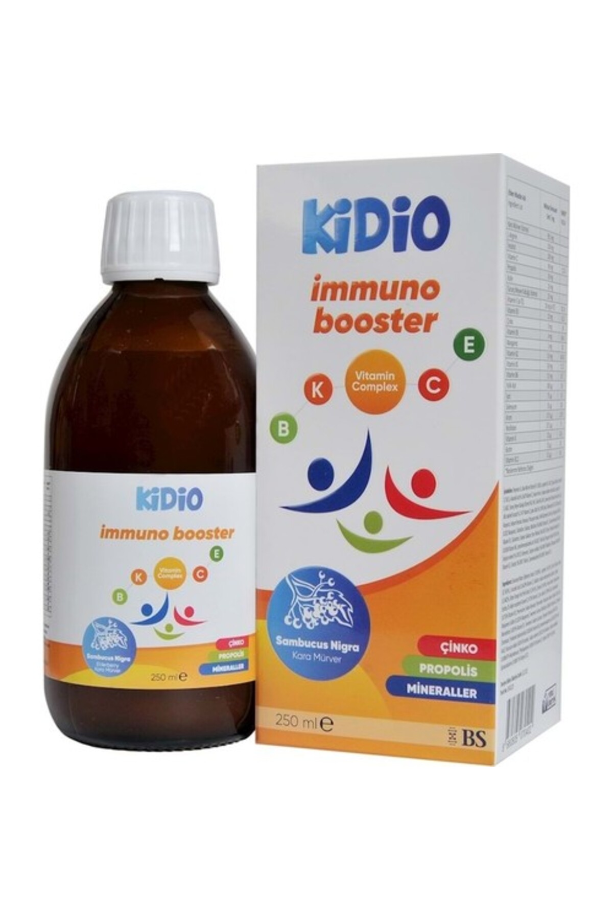 KİDİO Kidio - Immuno Booster (ÇİNKO-PROPOLİS-MİNERALLER VE SAMBUCUS ...