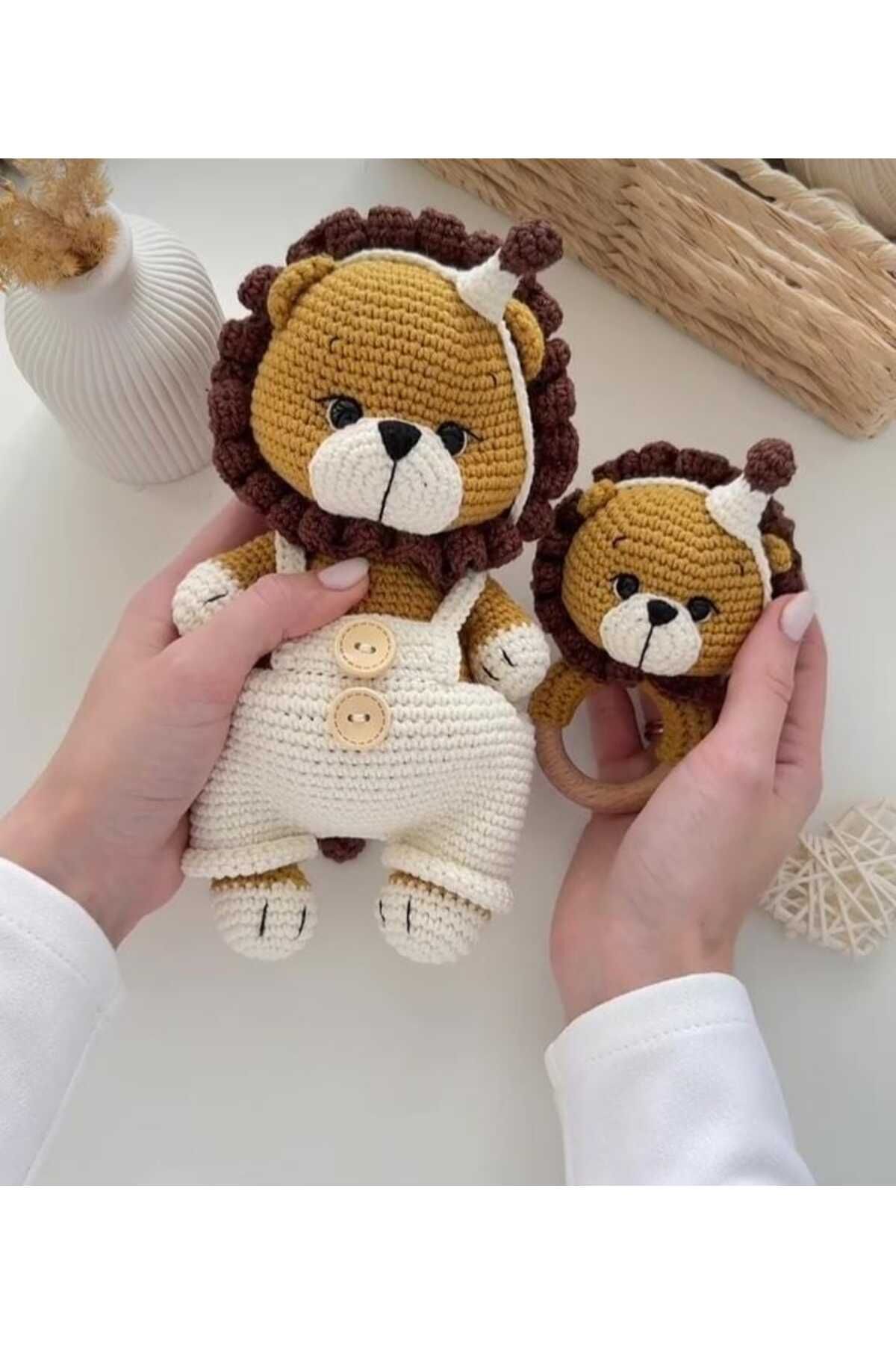 ev atölyem Amigurumi aslan max 2 li set Fiyatı, Yorumları - Trendyol