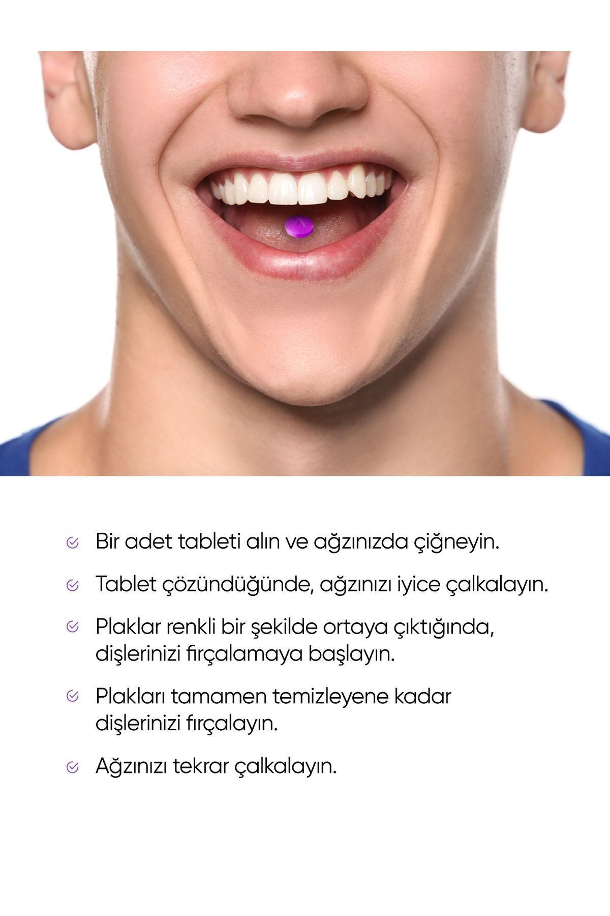TBRUSH Plak Kaşifi ve Tartar Gösterici Tablet Fiyatı, Yorumları - Trendyol