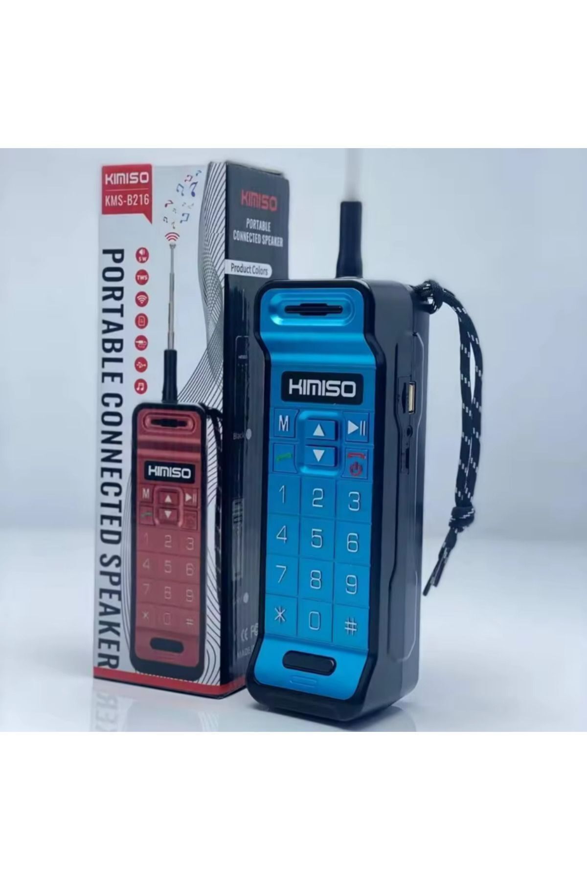 KİMİSO Kimiso Kms-B216 Taşınabilir HoparlörFiyatı, Yorumları - Trendyol