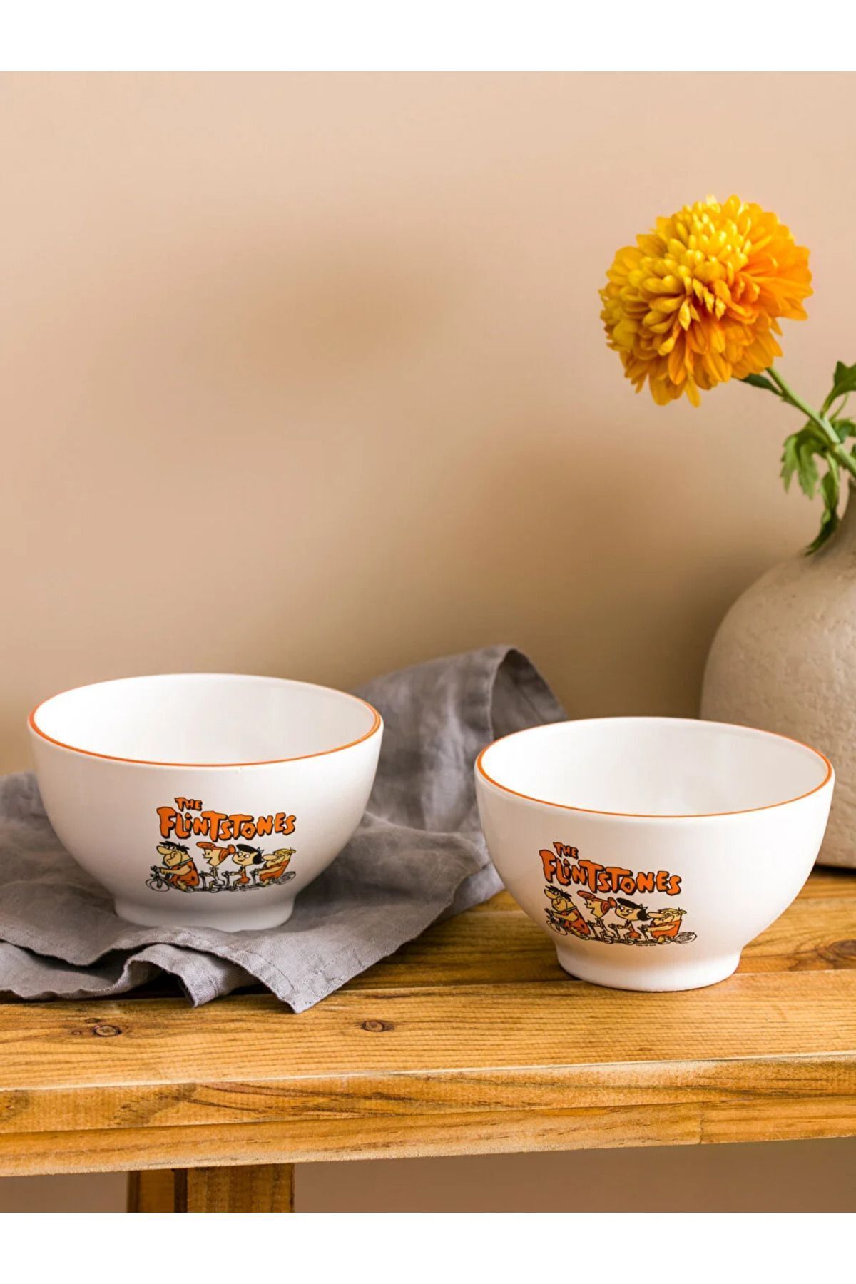 LC Waikiki LCW HOME Taş Devri Baskılı Seramik Kase 2'li Fiyatı ...