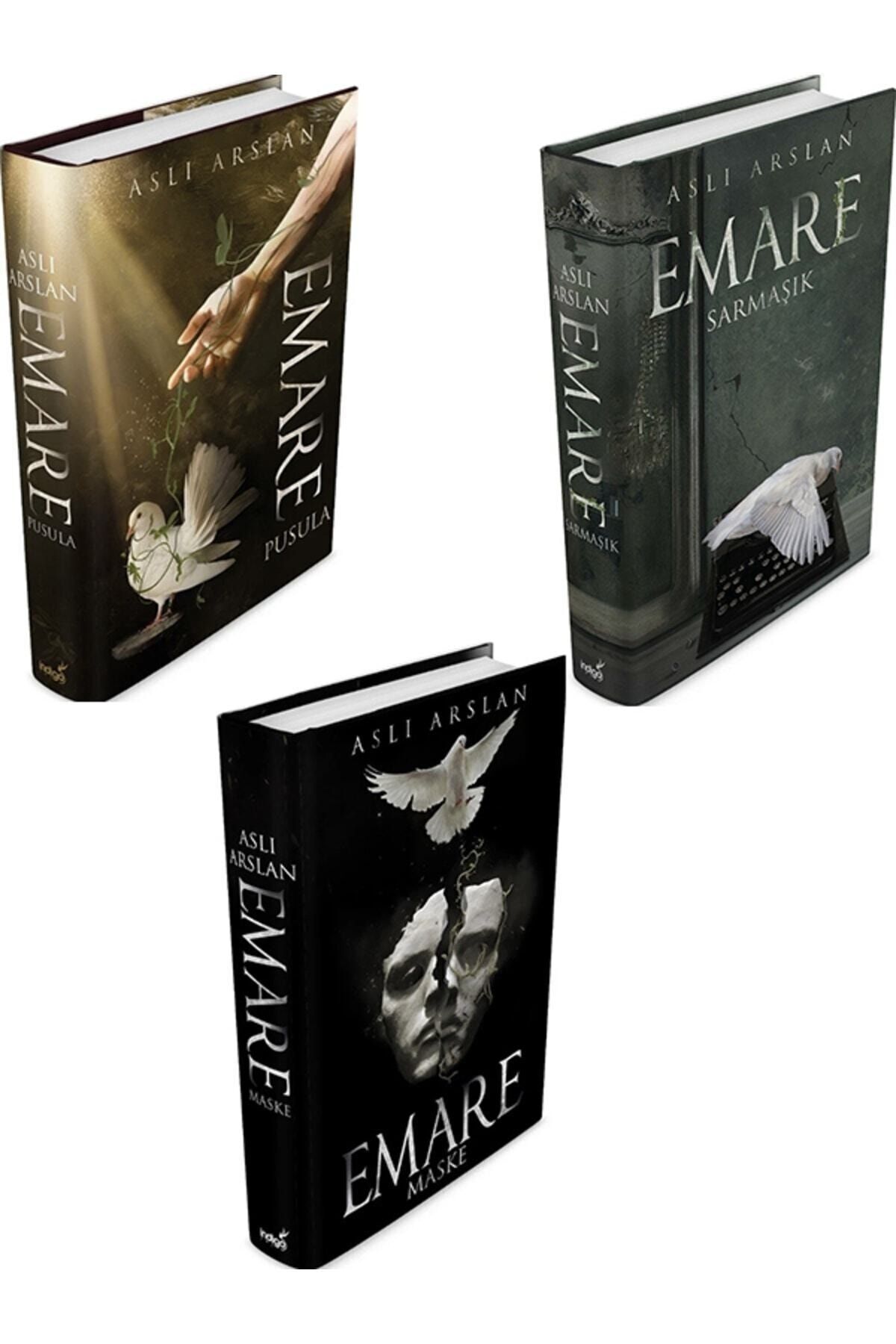 İndigo Kitap Emare Pusula Emare Sarmaşık Emare Maske Ciltli Kitap Seti ...