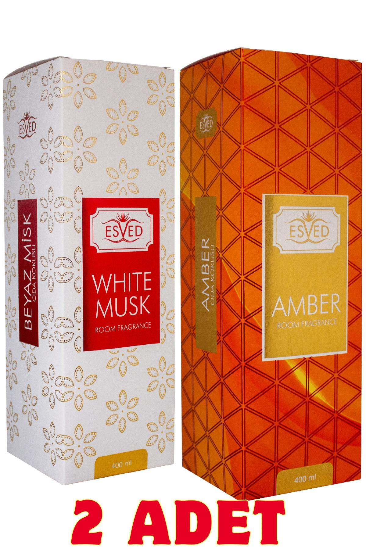 ESVED Amber ve Beyaz Misk & White Musk Oda Ve Kumaş Spreyi Seccade ...