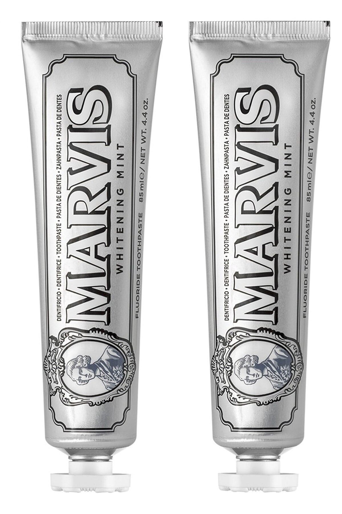 Marvis Whitening Mint Beyazlatıcı Diş Macunu 85 ML x 2 Adet Avantajlı ...